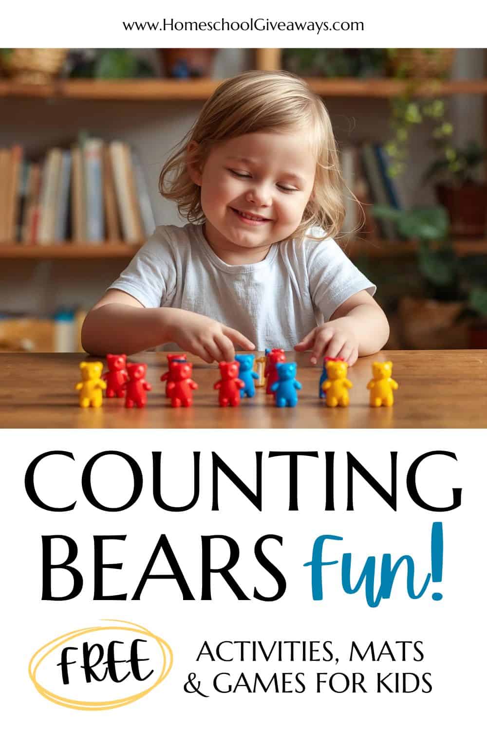 Counting Bears Fun: Free Activities, Mats & Games for Kids