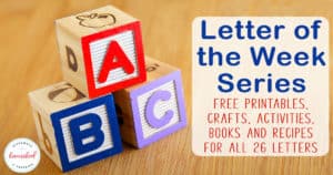 Letter of the Week Series - FREE Alphabet Printables