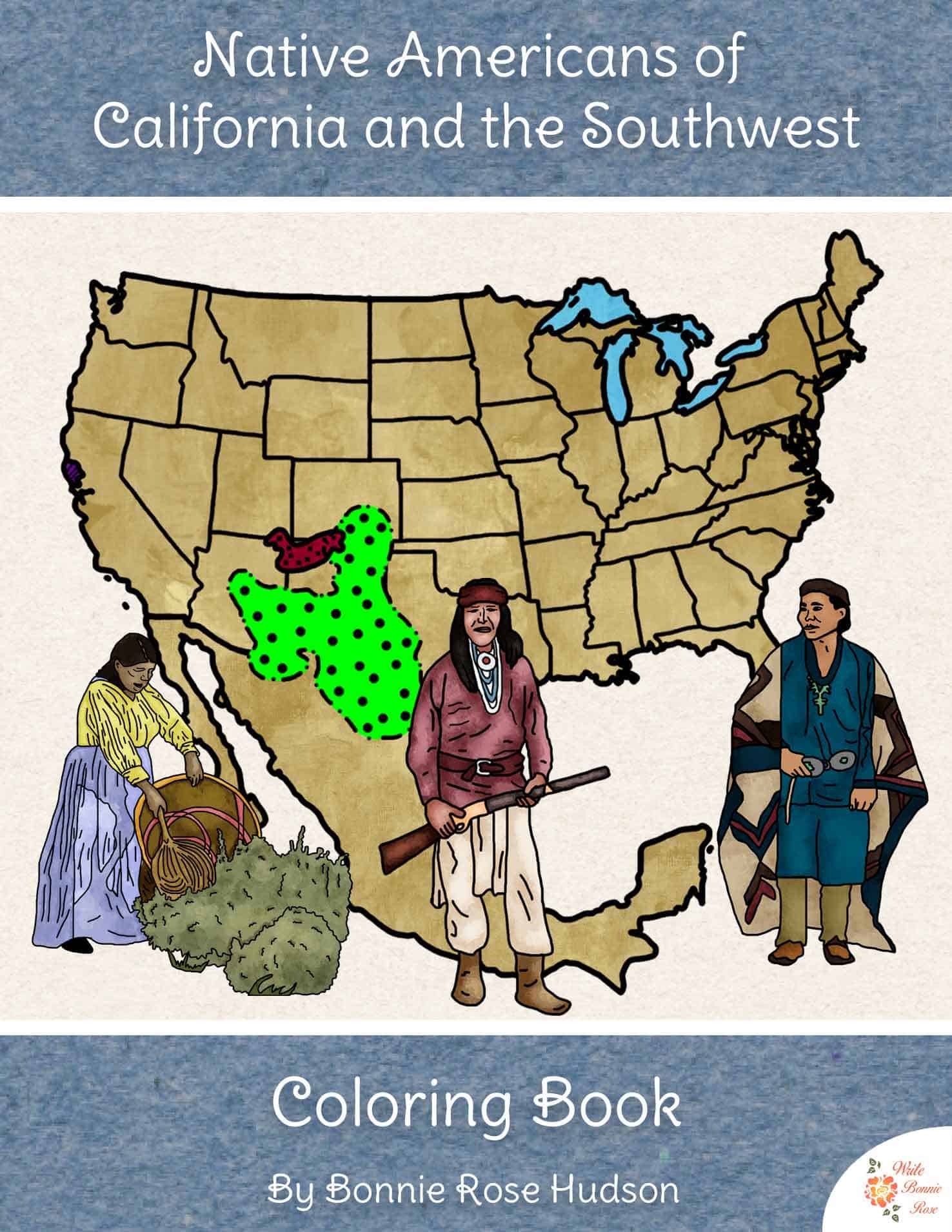 LIMITED TIME FREEBIE-Native Americans Coloring Book, Volume 2