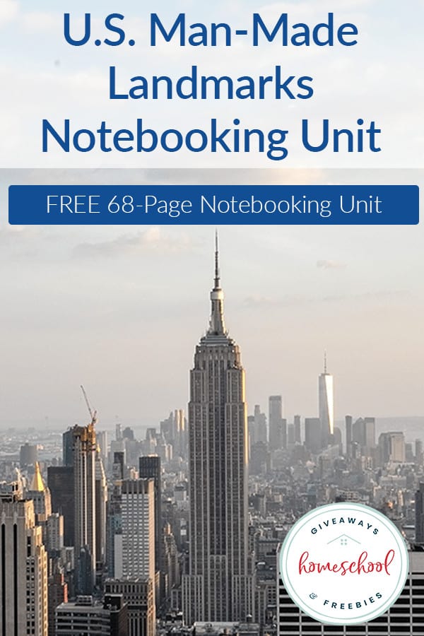 FREE U.S. Man-Made Landmarks Notebooking Journal