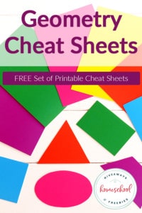 Free Printable Geometry Cheat Sheets