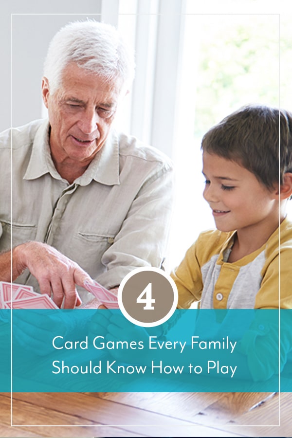 4 Card Games Every Family Should Know How to Play