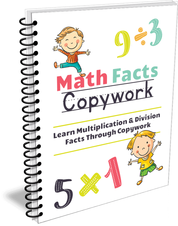 FREE Math Facts Copywork Notebook - Nearly 100 Pages of Practice