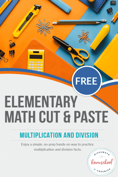 FREE Math Cut & Paste – Multiplication and Division