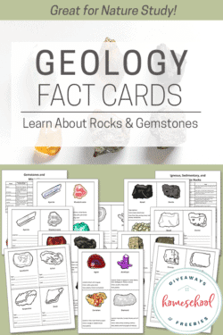 Geology Fact Cards to Learn About Rocks & Gemstones