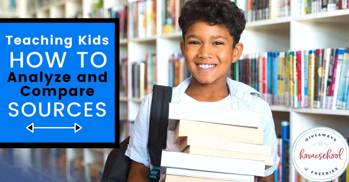 Teaching Kids How to Analyze and Compare Sources