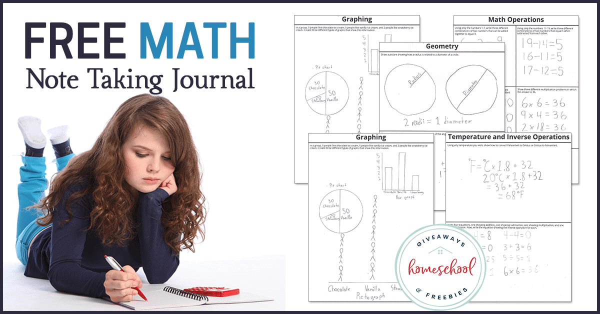 FREE Printable Math Journal for Upper Elementary