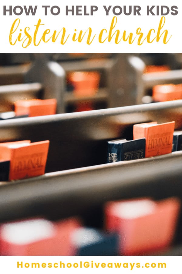How to Help Your Kids Listen in Church