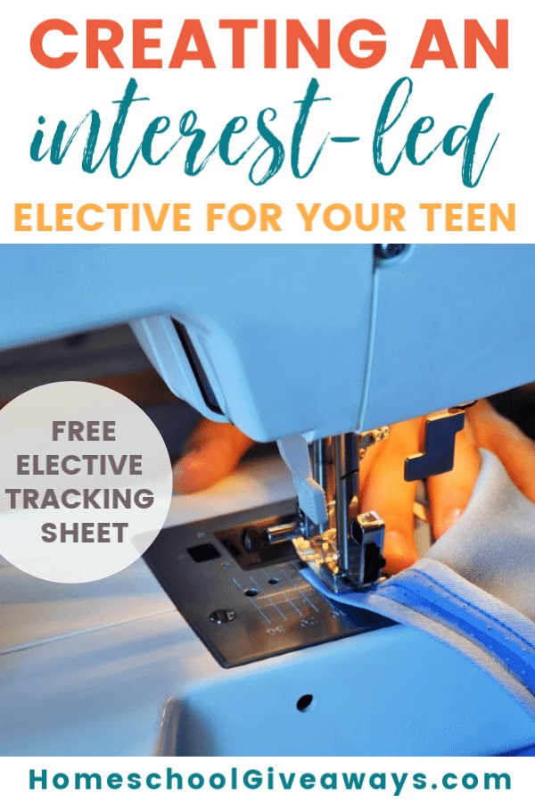 Creating an Interest-Led Elective for Your Teen + FREE Tracking Sheet
