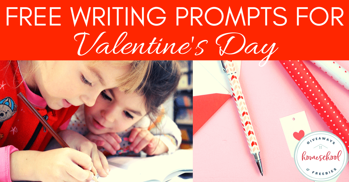 FREE Writing Prompts for Valentine's Day