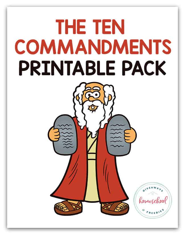 Free Ten Commandments Printable Pack