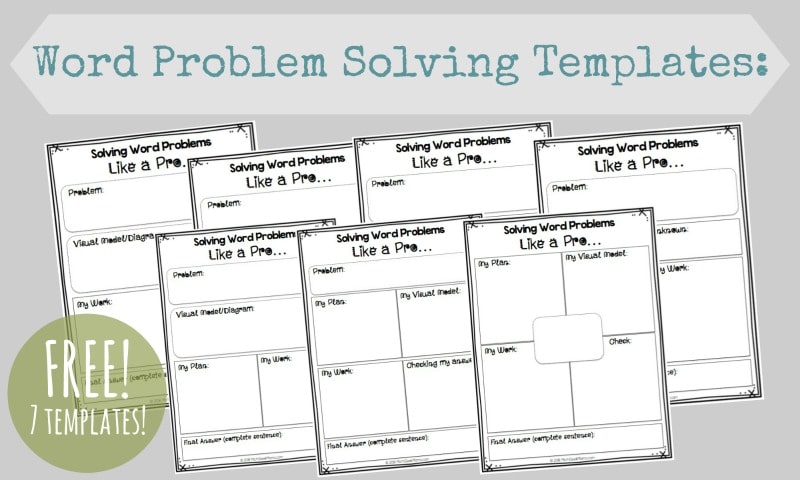 Ways to Teach Math Word Problems