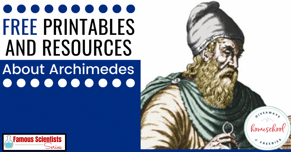 FREE Archimedes Unit Study at 3 Reading Levels for Kids