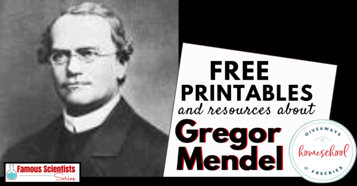 FREE Printables and Resources About Gregor Mendel