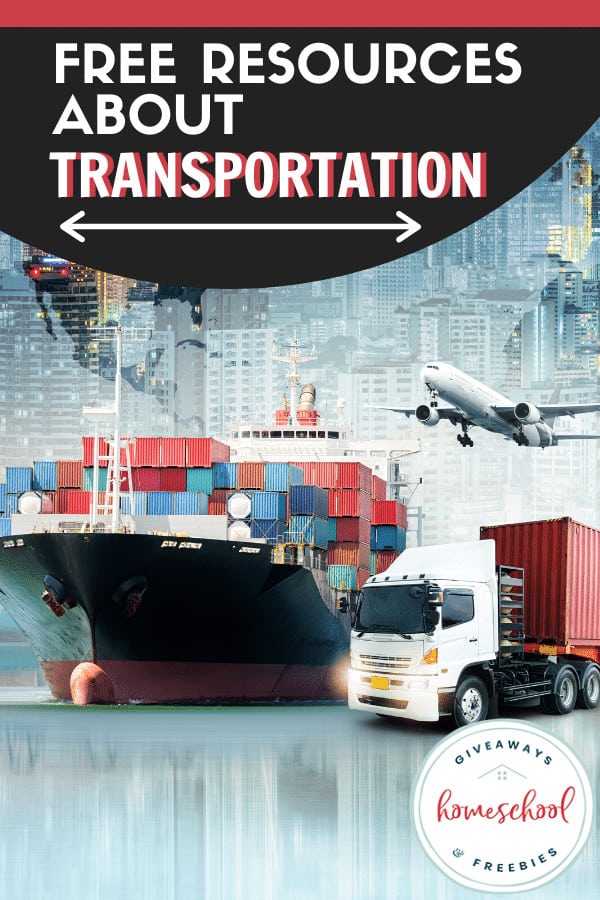 FREE Printables and Resources About Transportation