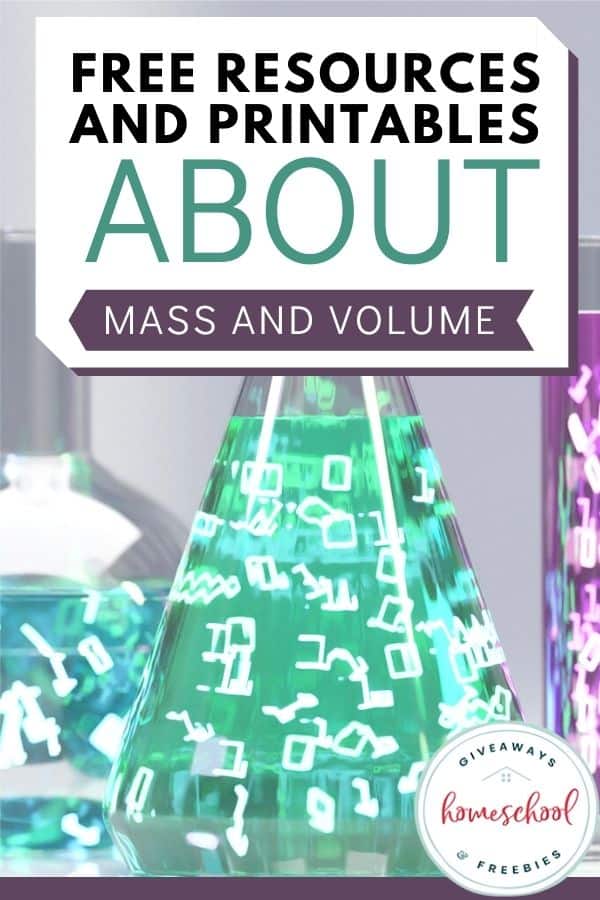FREE Resources and Printables About Mass and Volume