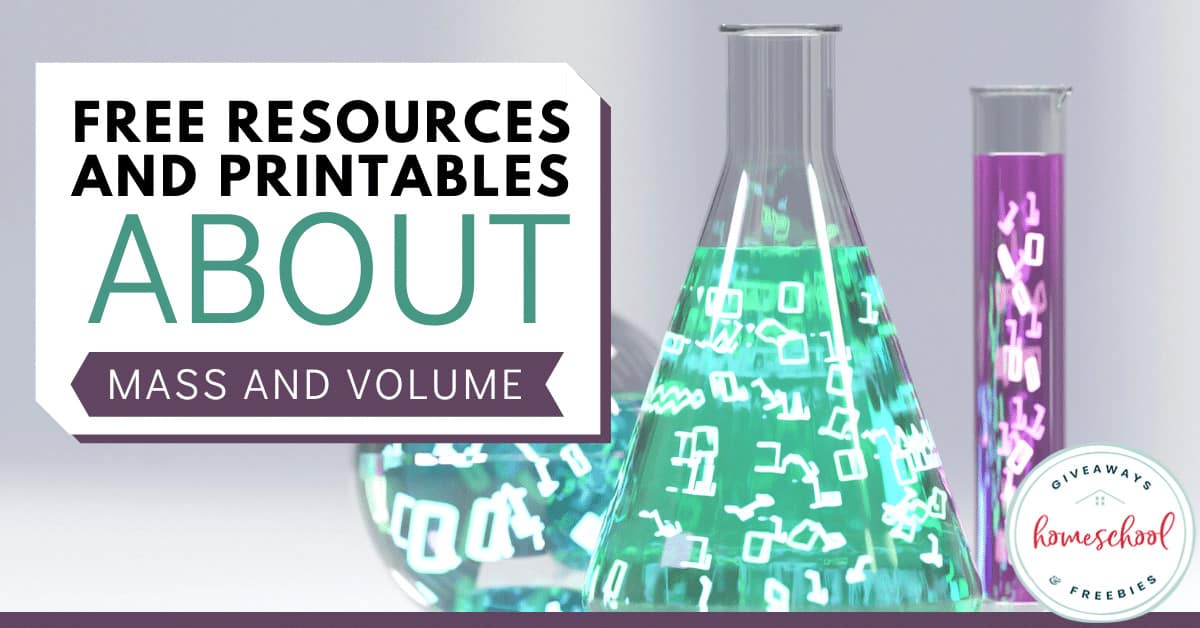 FREE Resources and Printables About Mass and Volume