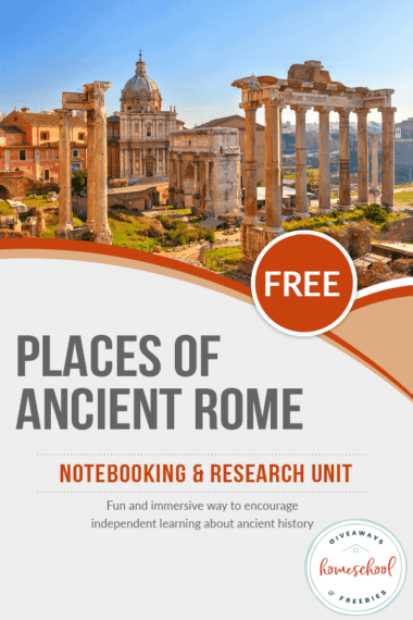 FREE Places of Ancient Rome Notebooking & Research