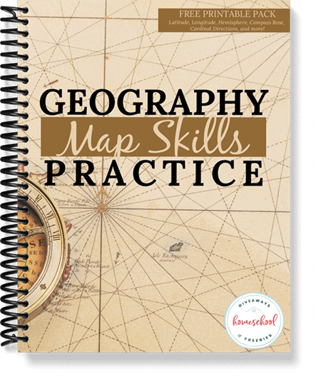 Free Geography Map Skills Printable Practice Pack