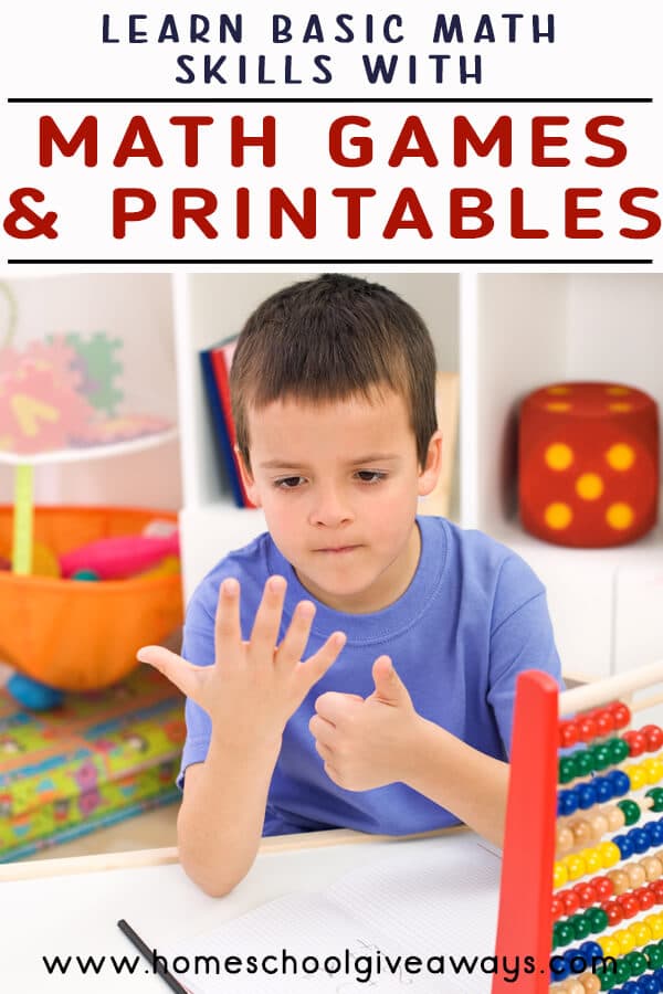 Learn Basic Math Skills with Math Games and Printables