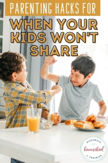 Parenting Hacks for When Your Kids Won't Share