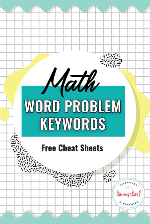 Math Key Words For Word Problems Free Cheat Sheets 