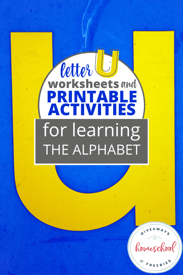 Letter U Worksheets and Printable Alphabet Activities
