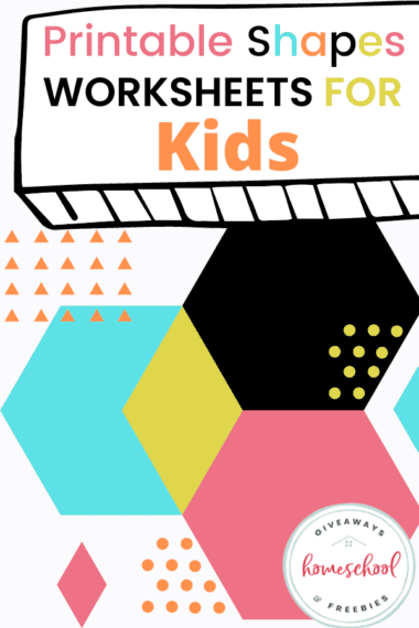 Free Printable Shapes for Coloring, Tracing, & Cutting