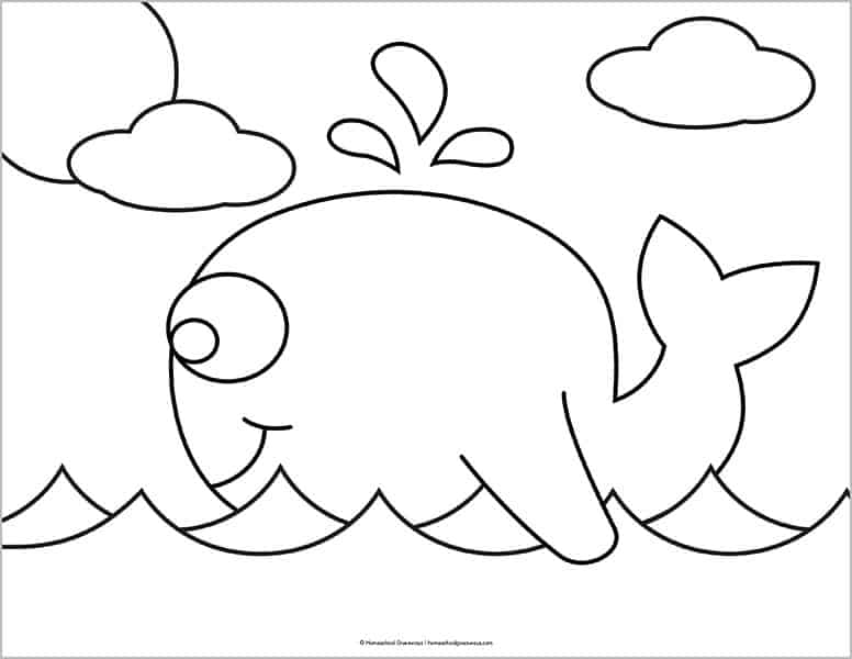 50 Ocean Coloring Pages for Kids to Print for Free