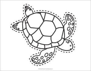 Free Printable Sea Turtle Coloring Pages & Templates