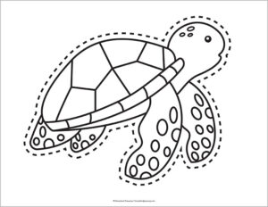 Free Printable Sea Turtle Coloring Pages & Templates